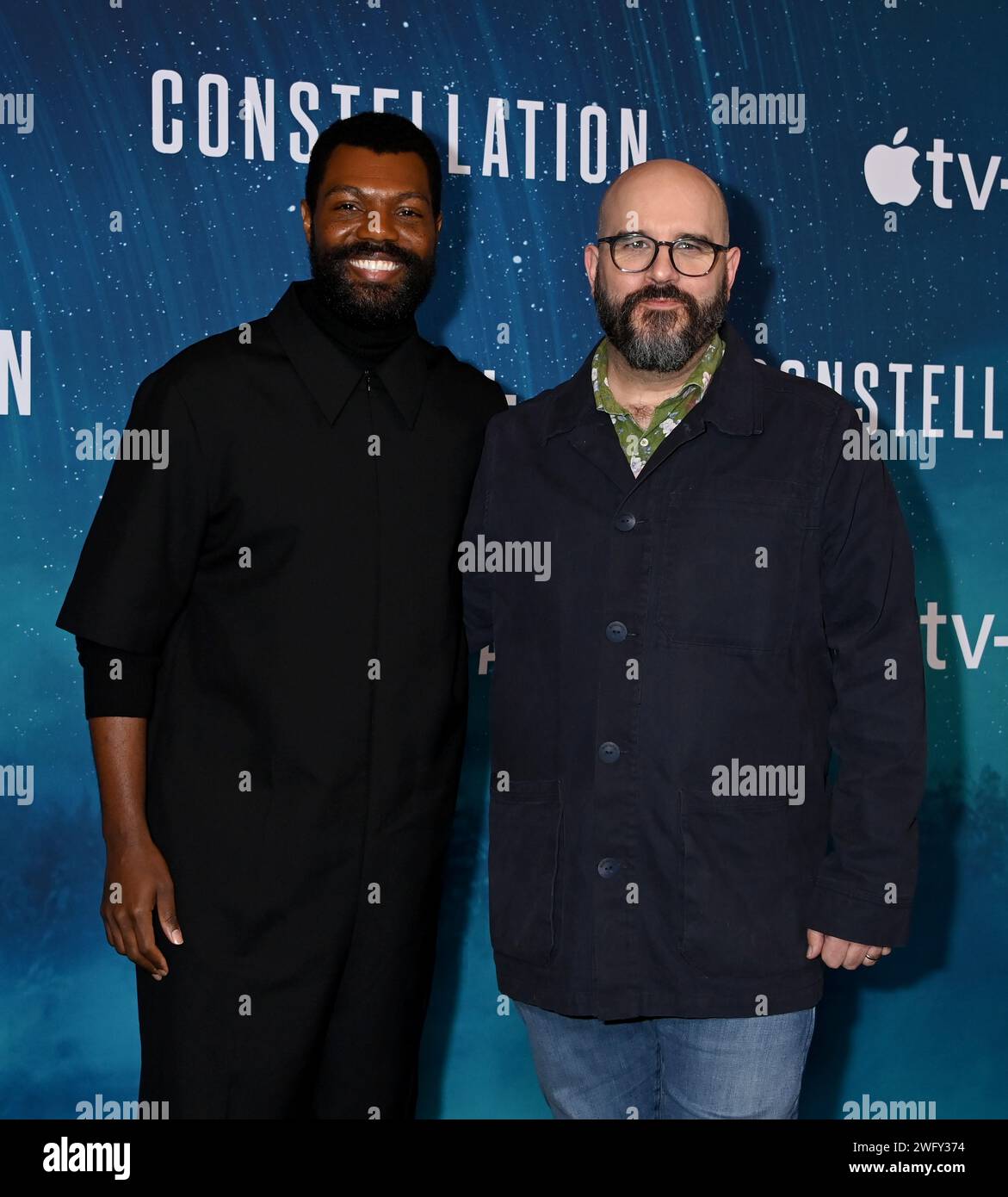 Los Angeles, USA. 01st Feb, 2024. Will Catlett and Peter Harness ...