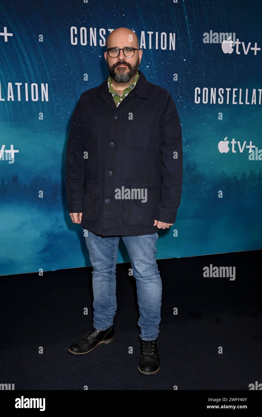 Los Angeles, USA. 01st Feb, 2024. Peter Harness arriving at Apple TV ...