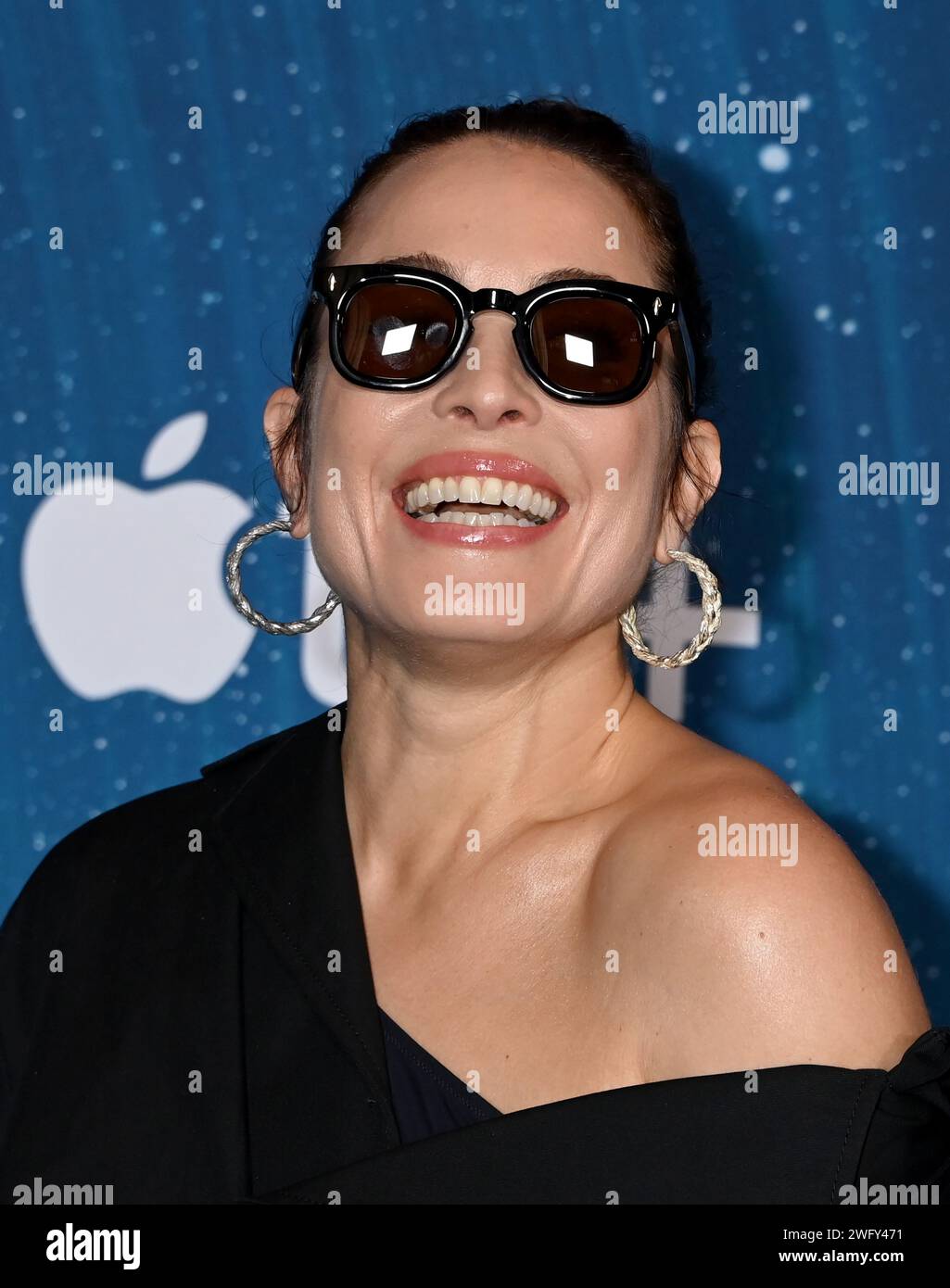Los Angeles, USA. 01st Feb, 2024. Noomi Rapace arriving at Apple TV ...