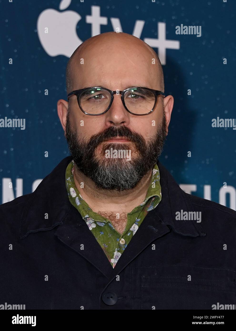 Los Angeles, USA. 01st Feb, 2024. Peter Harness arriving at Apple TV ...
