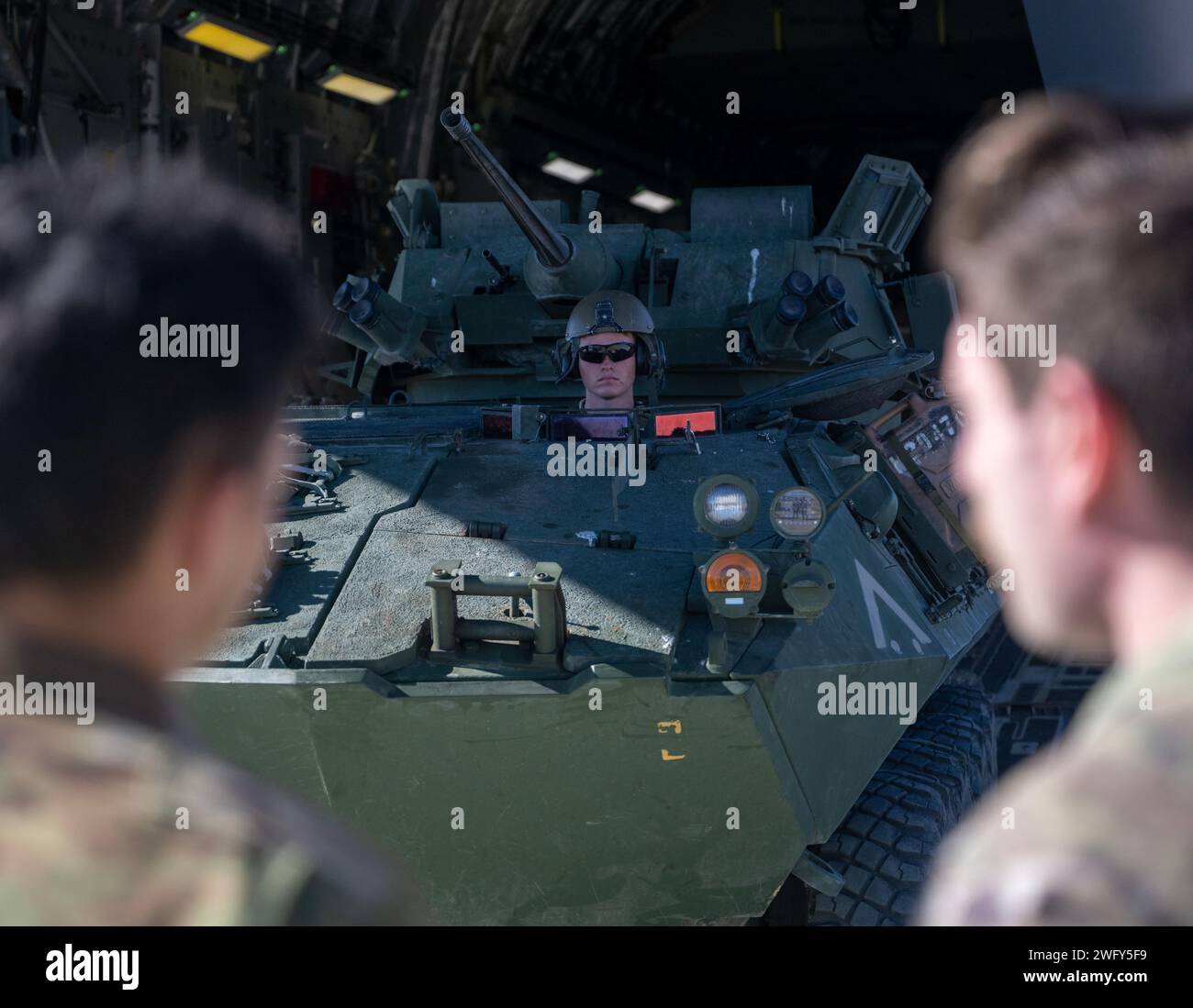 U.S. Marine assigned to the 3rd Light Armored Reconnaissance Battalion ...