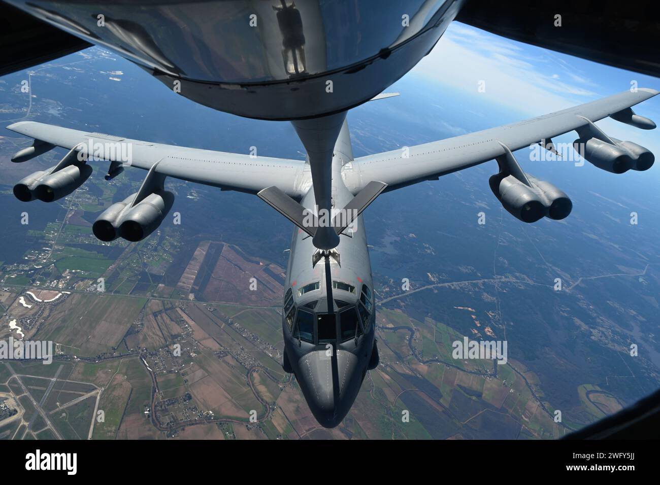 A KC-135 Stratotanker assigned to the 6th Air Refueling Wing, MacDill ...