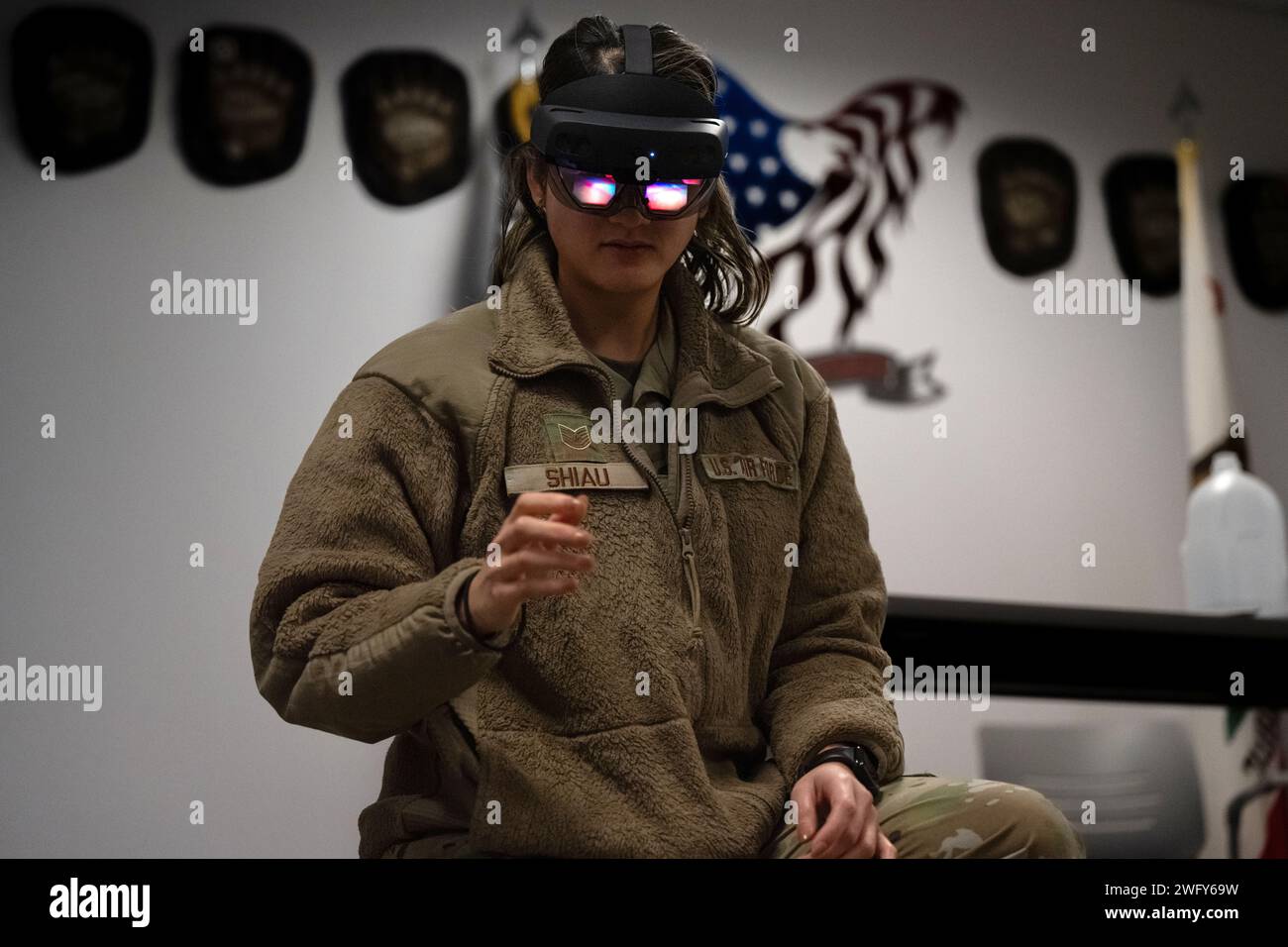 U.S. Air Force Tech Sgt. Anh-Thu Shaiu an Aerospace Medical Service ...
