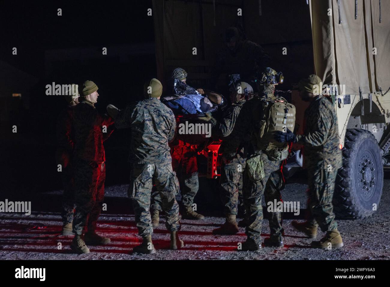 U.S. Marines and Sailors with the 24th Marine Expeditionary Unit (MEU ...