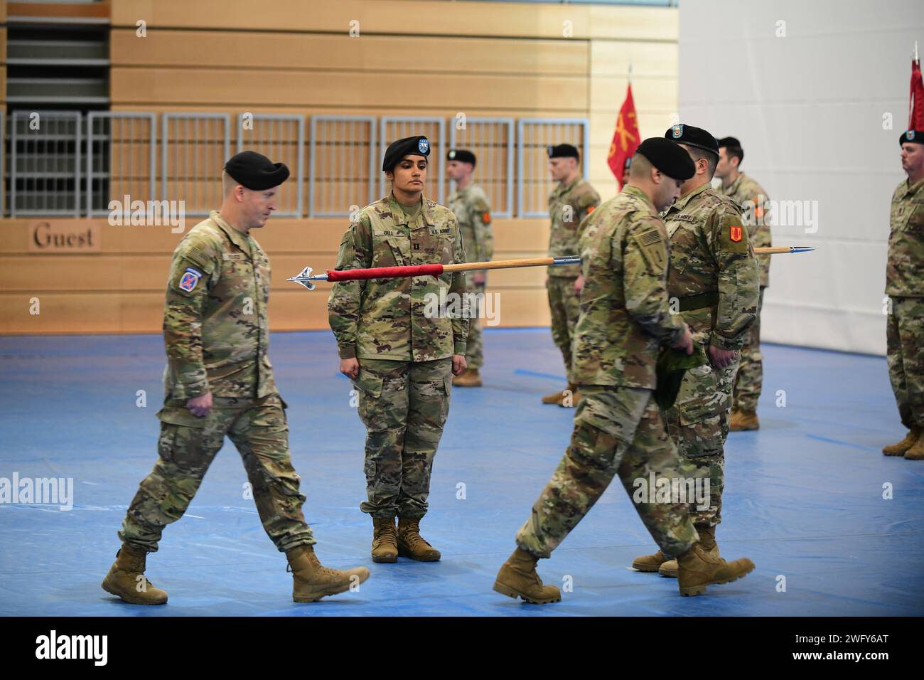 U.S. Army Cpt. Kamal Gill assigned to 1st battalion, 77th Field ...