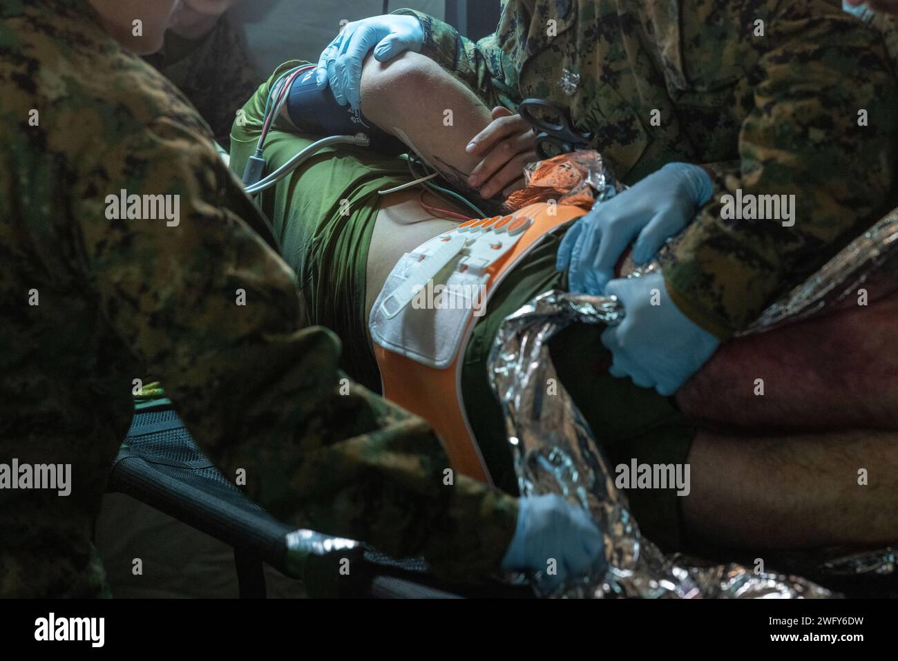 U.S. Marines and Sailors with the 24th Marine Expeditionary Unit (MEU ...