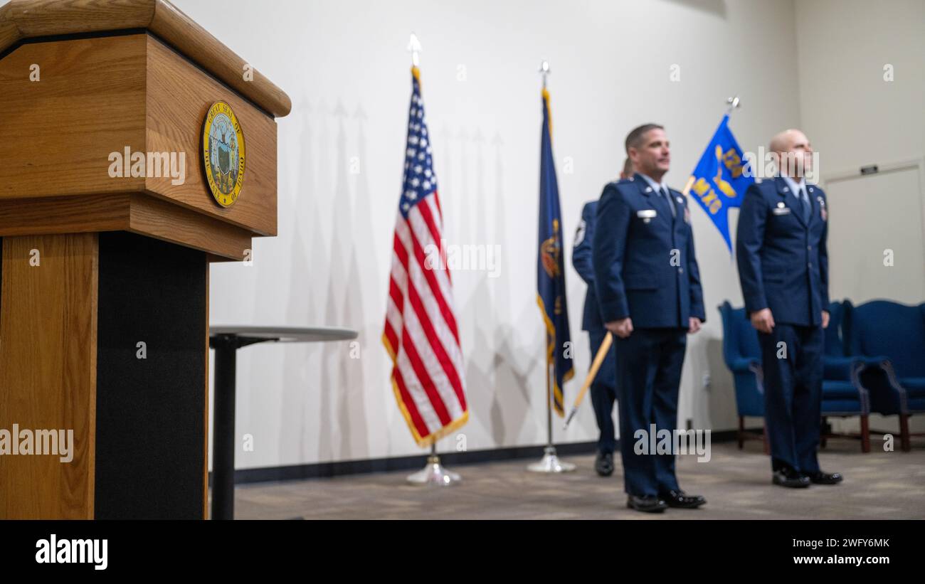 Lt. Col. Kenneth McCormick, the newly appointed commander of the 124th ...