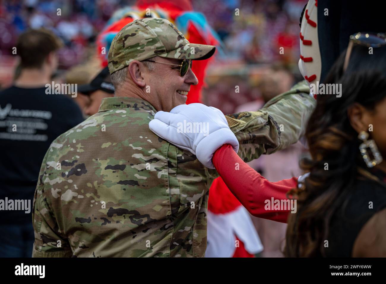 U.S. Air Force Col. Christopher Meeker, commander of the 88th Air Base Wing and Wright-Patterson ...