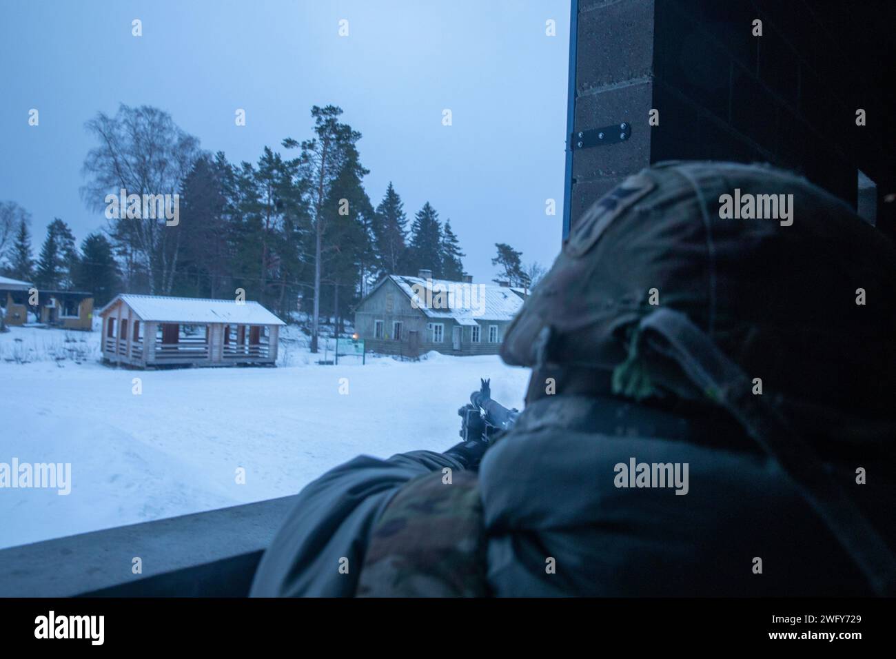 A U.S. Army Soldier assigned to 1st Battalion, 187th Infantry, “Leader ...