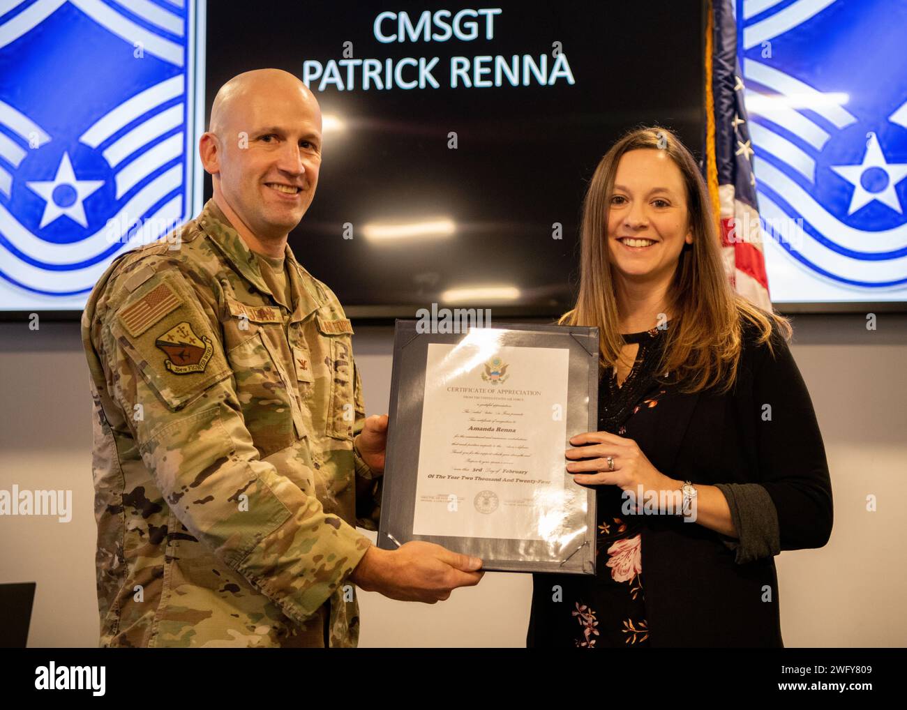 The 104th Fighter Wing holds a retirement ceremony for Chief Master Sgt ...