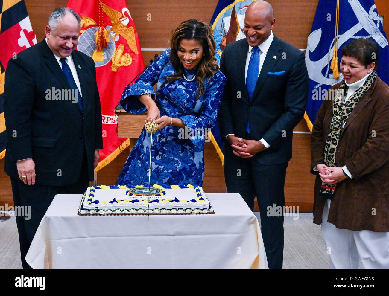 BETHESDA, Md (Jan. 8, 2024) – Secretary of the Navy Carlos Del Toro ...