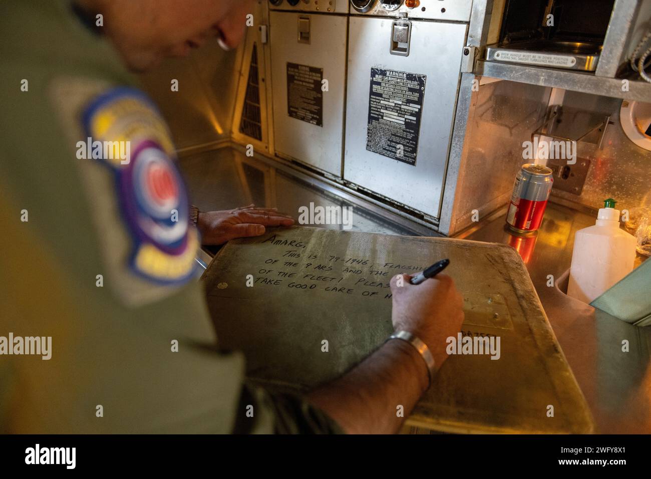 U.S. Air Force Lt. Col. Andrew Baer, 9th Air Refueling Squadron ...