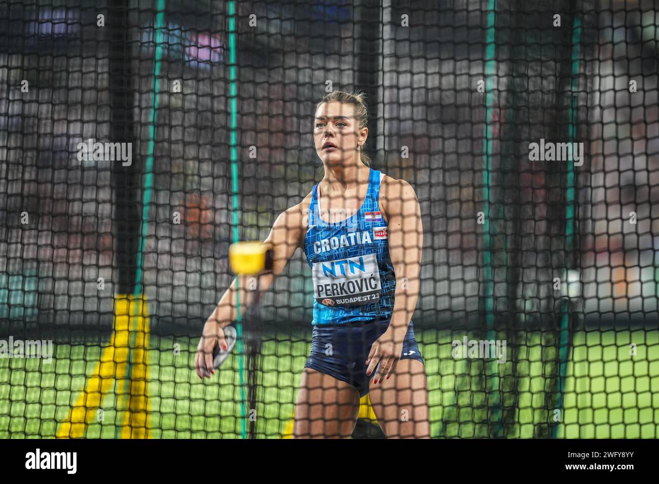 Olympic champion in discus hi-res stock photography and images - Alamy