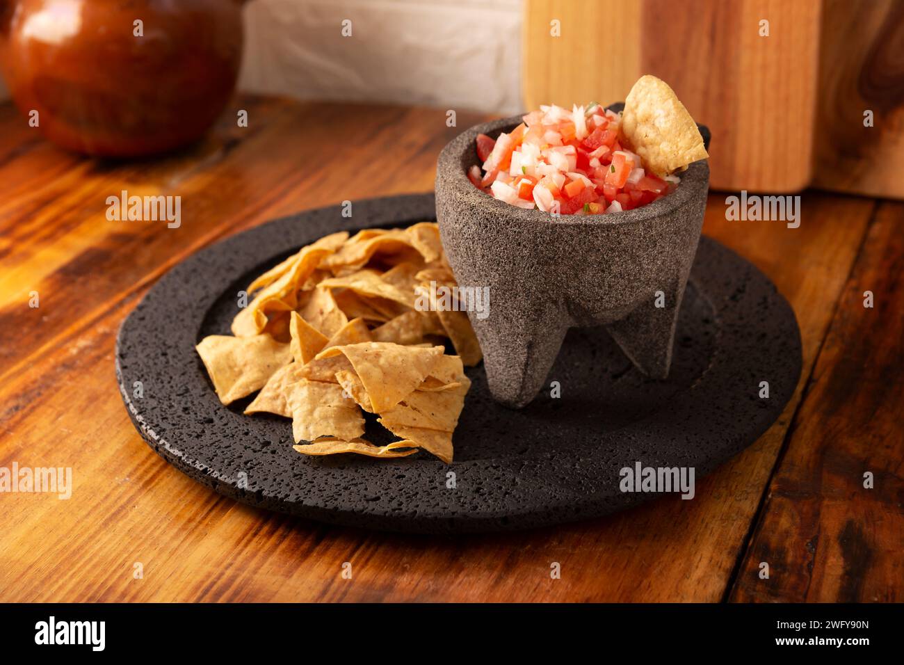 Traditional Mexican Pico de Gallo sauce, easy and healthy recipe made ...