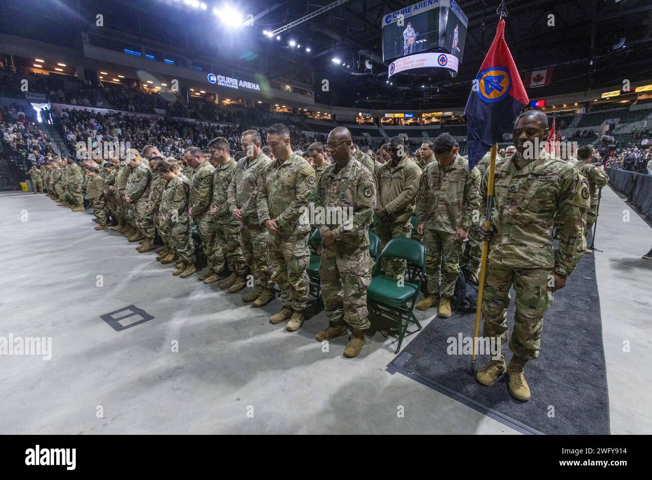 U.S. Army Soldiers of the 44th Infantry Brigade Combat Team, New Jersey ...