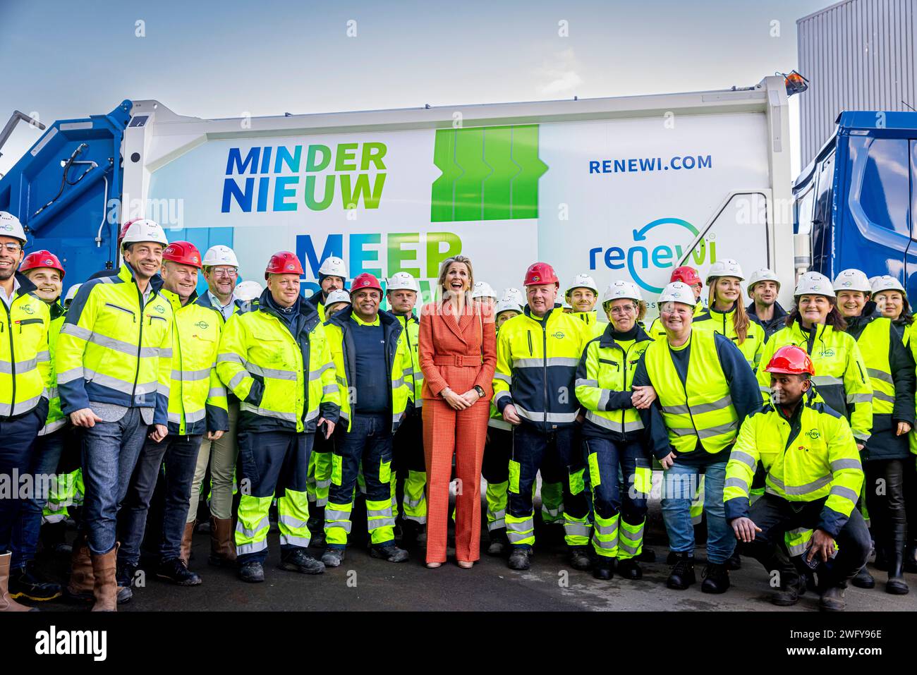 Queen maxima vistis renewi hi-res stock photography and images - Alamy