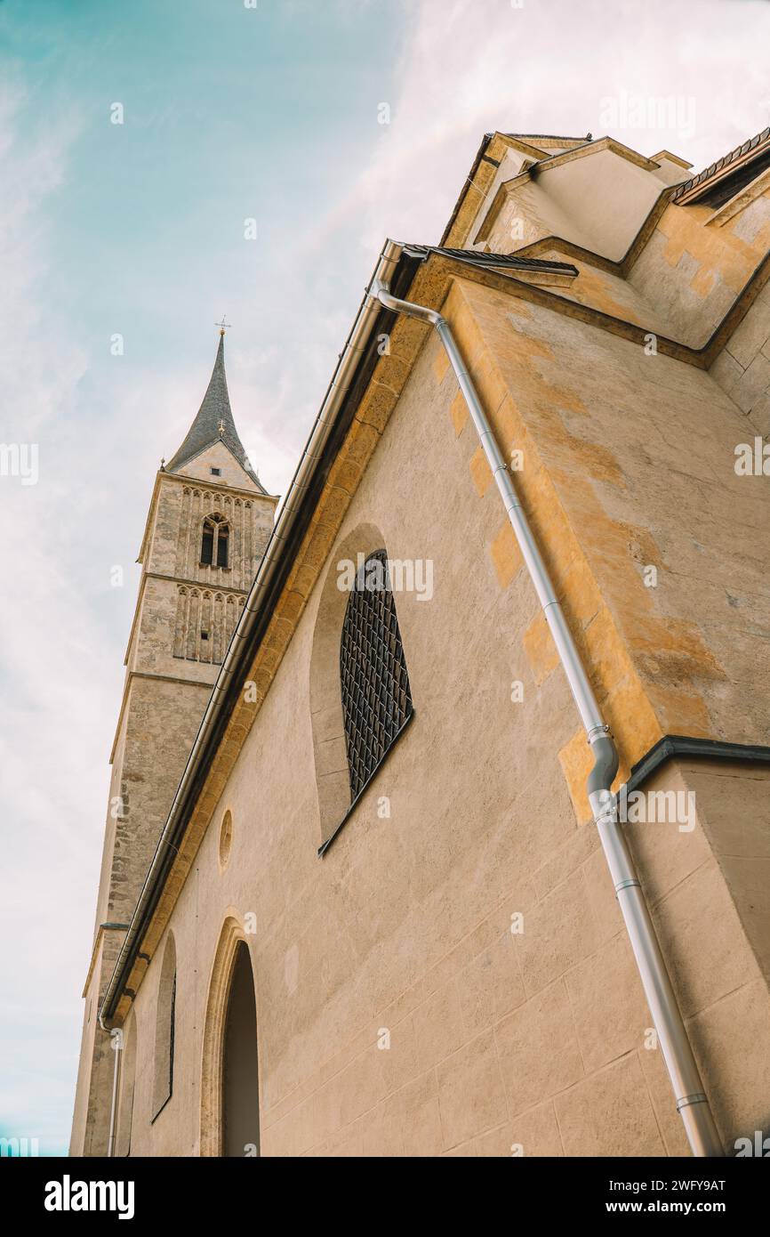 Church of St. Leonard .Church building in Gothic style .Catholic Church ...