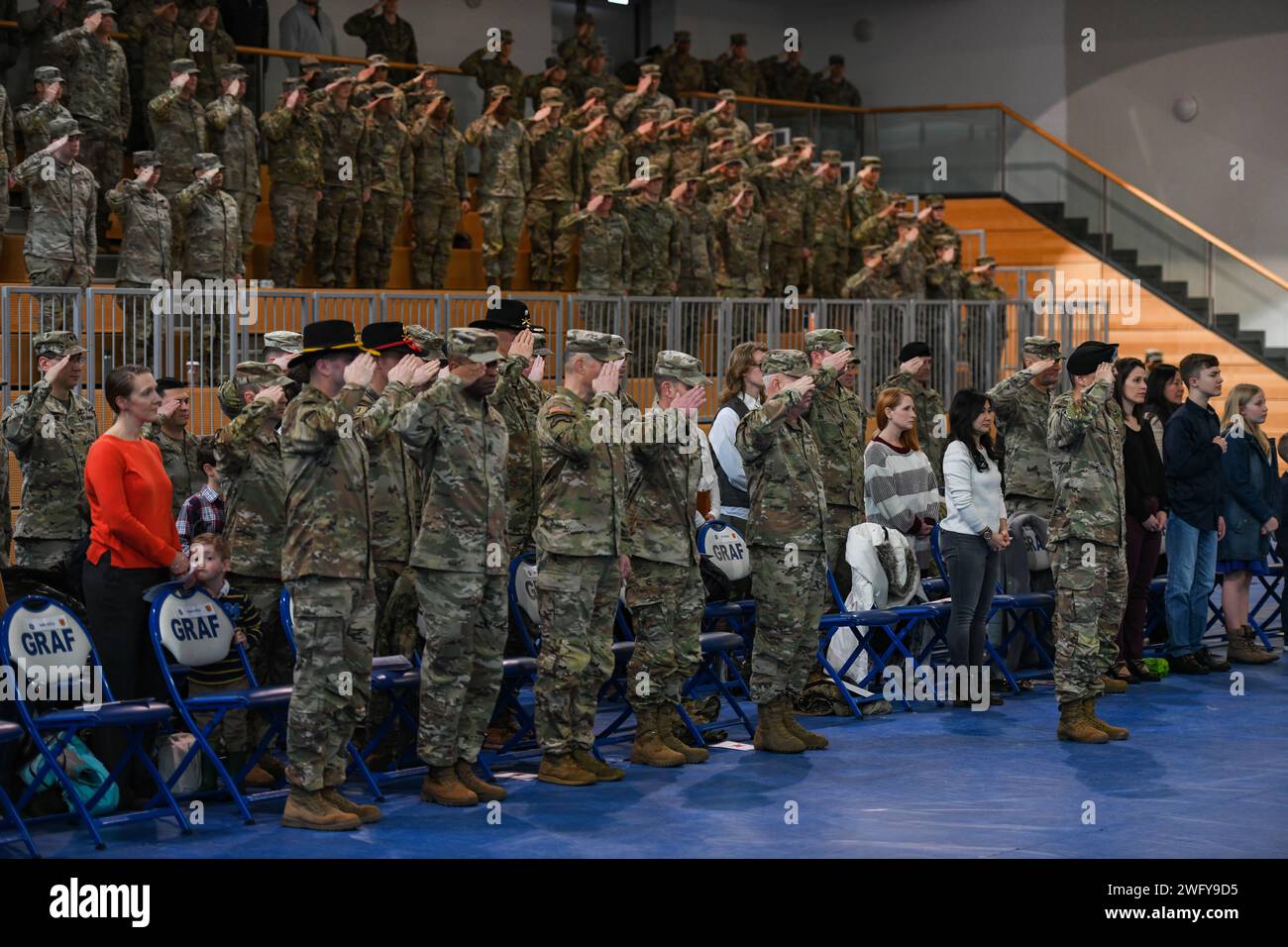 U.S. Soldiers with 41st Field Artillery Brigade (41st FAB) and ...