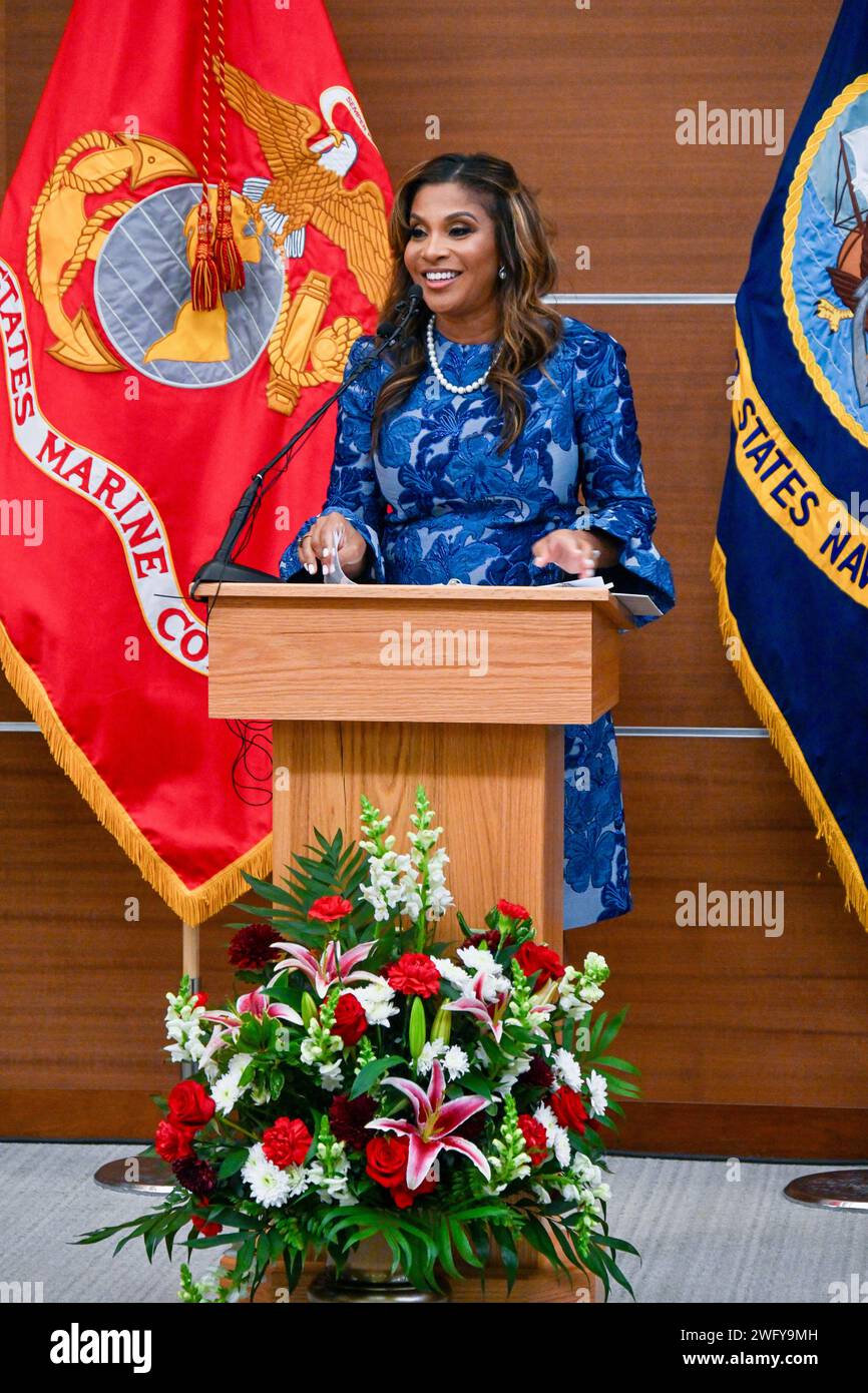 BETHESDA, Md (Jan. 8, 2024) – First Lady of the State of Maryland Dawn ...