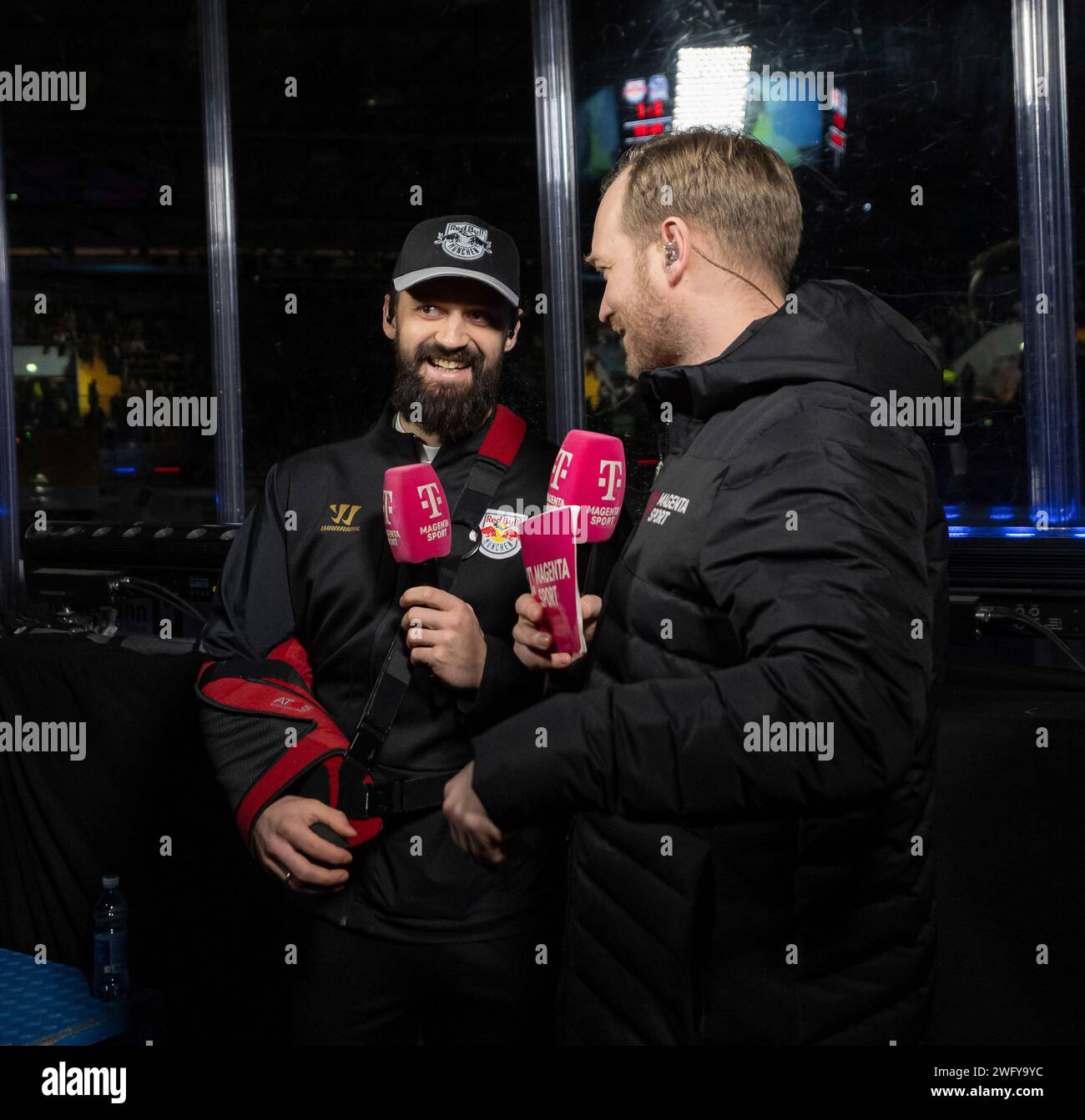 Muenchen, Deutschland. 01st Feb, 2024. Dominik Bittner (EHC Red Bull ...