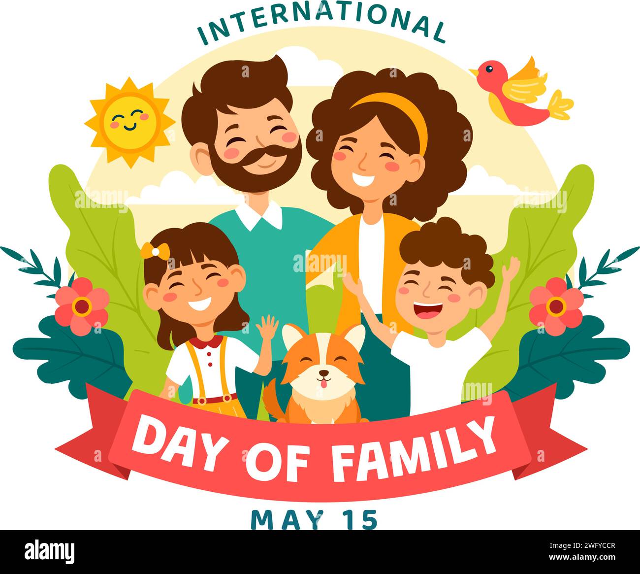 International family day may Stock Vector Images - Alamy