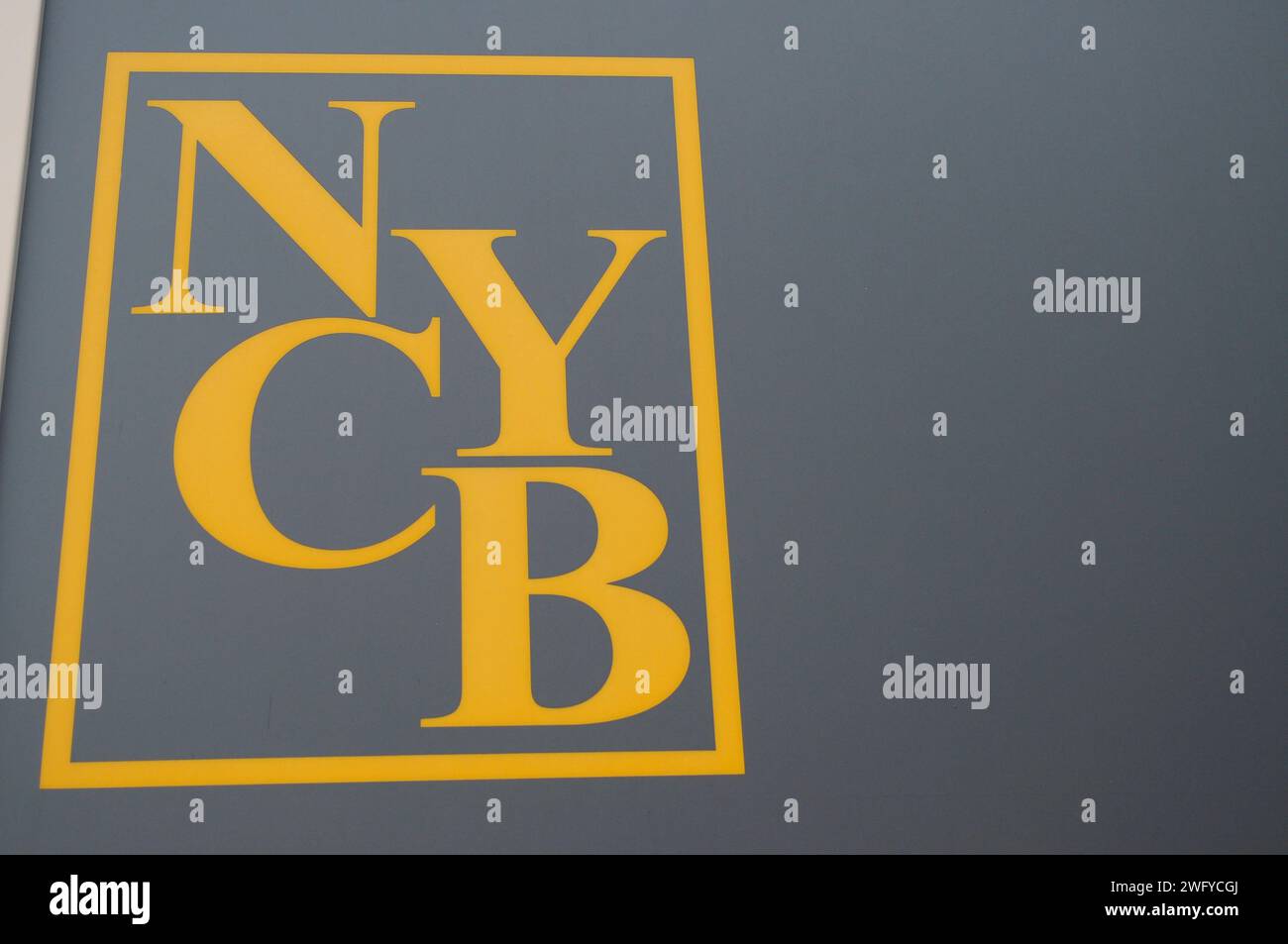 New York, United States. 01st Feb, 2024. The New York Community Bank ...