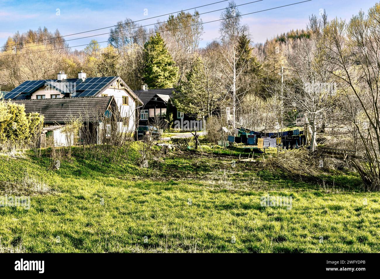 Small village poland hi-res stock photography and images - Alamy