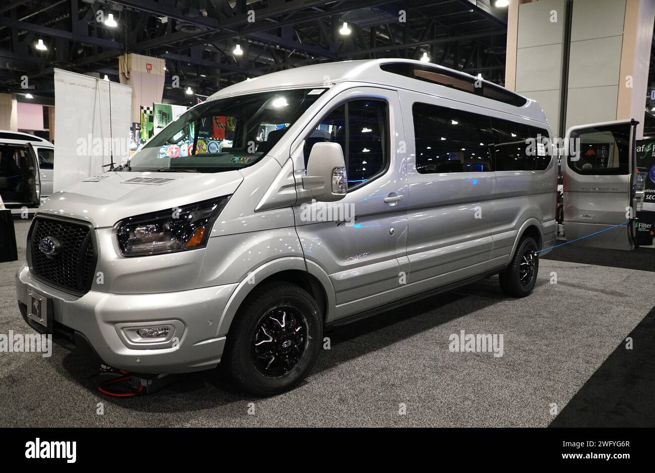 Philadelphia, Pennsylvania, U.S - January 14, 2024 - The side view of ...