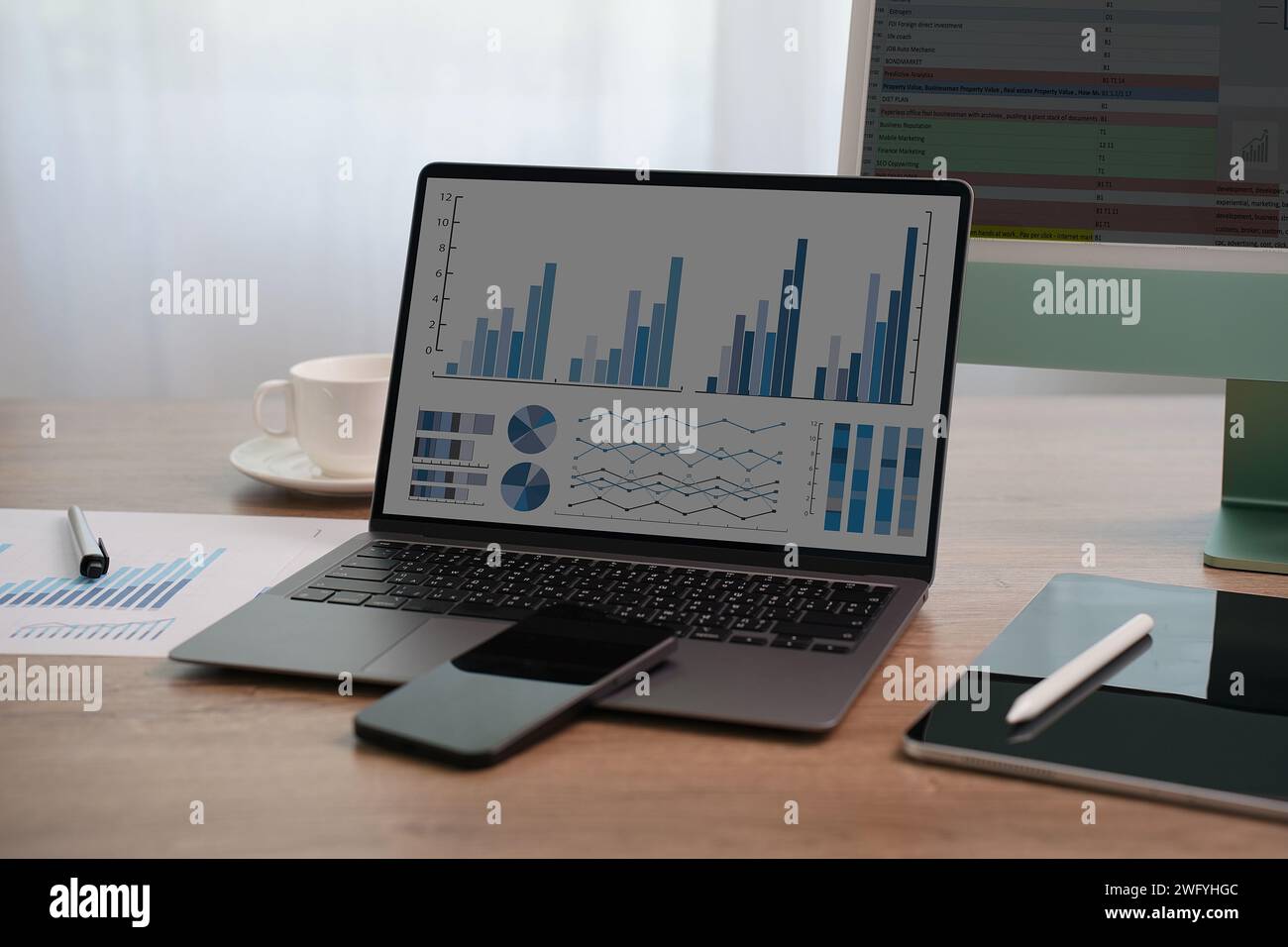 work hard Data Analytics Statistics Information Business Technology ...