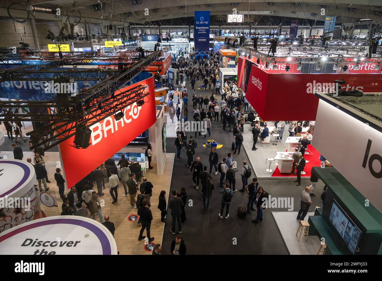 Fira de barcelona gran via venue hi-res stock photography and images ...