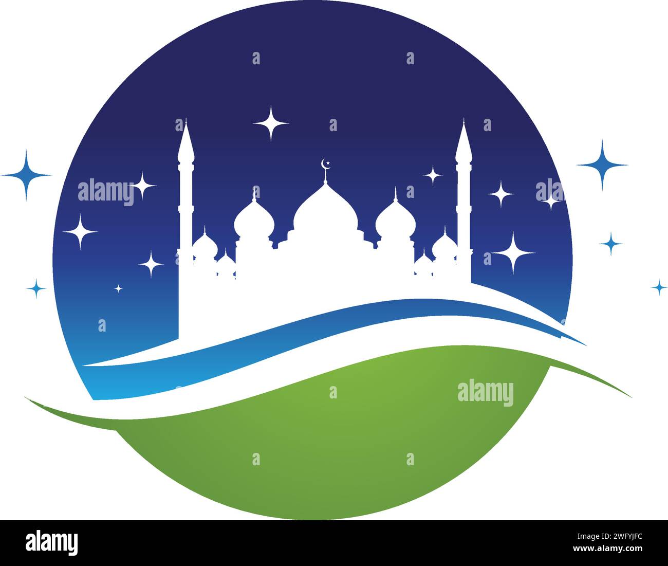 Star night palestine Stock Vector Images - Alamy