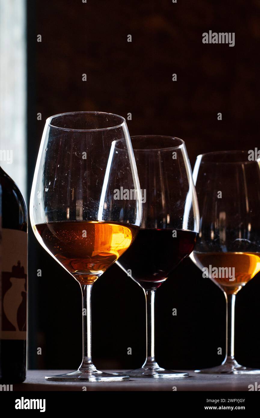 Beautiful wine glasses hi-res stock photography and images - Alamy