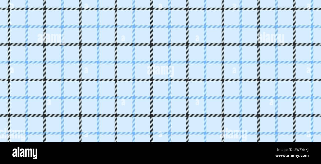 Seamless blue windowpane pattern. Checkered plaid repeating background ...