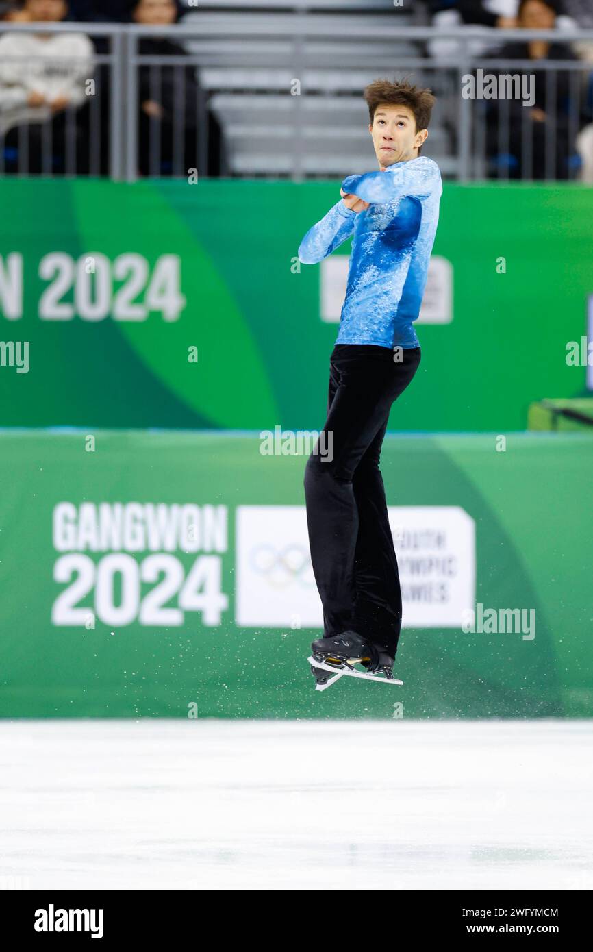 Hagara Adam (SVK), JANUARY 29, 2024 - Figure Skating : Men's Free ...