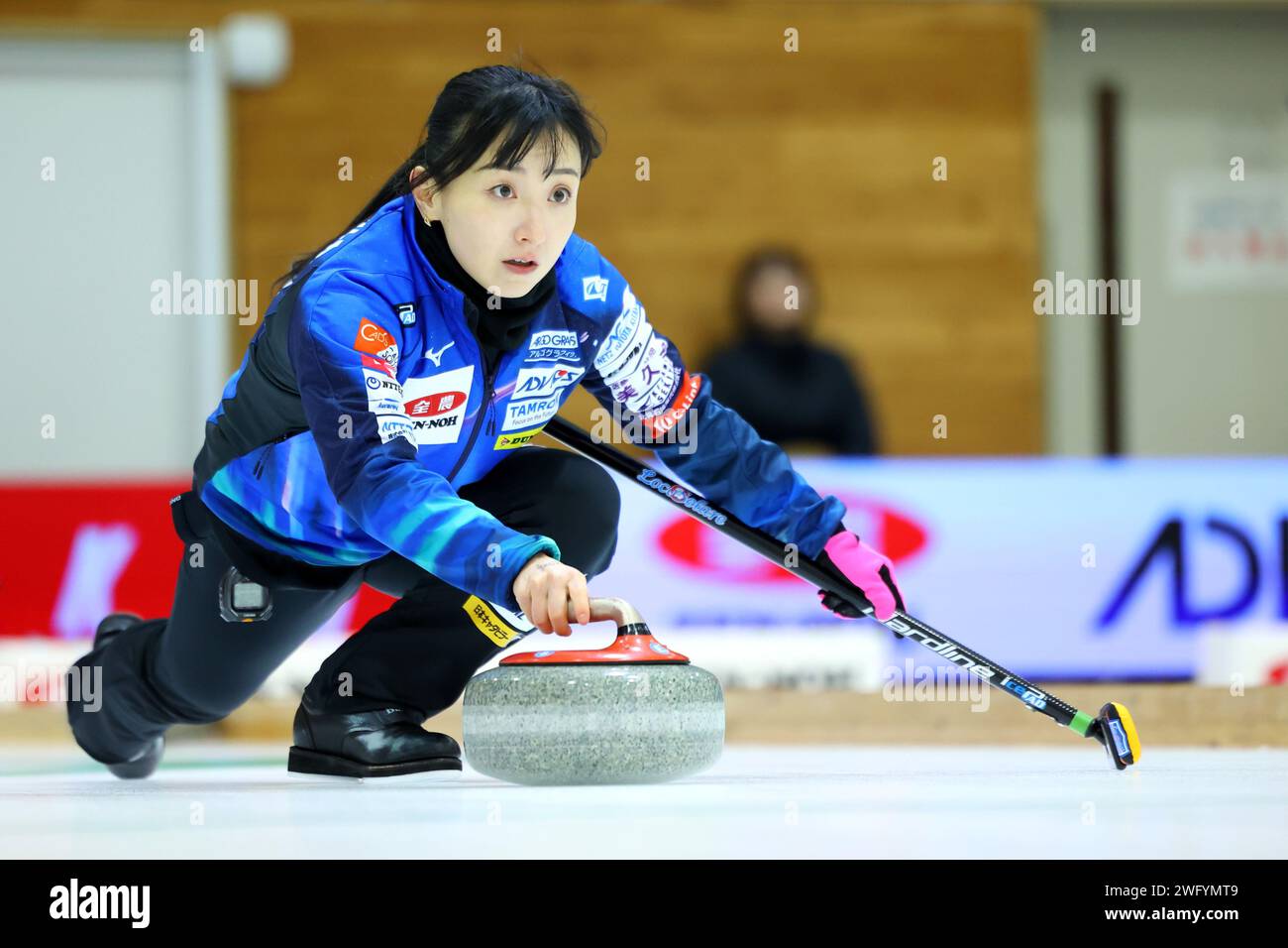 Satsuki Fujisawa (LOCOSOLARE), February 1, 2024 - Curling : The 41st ...