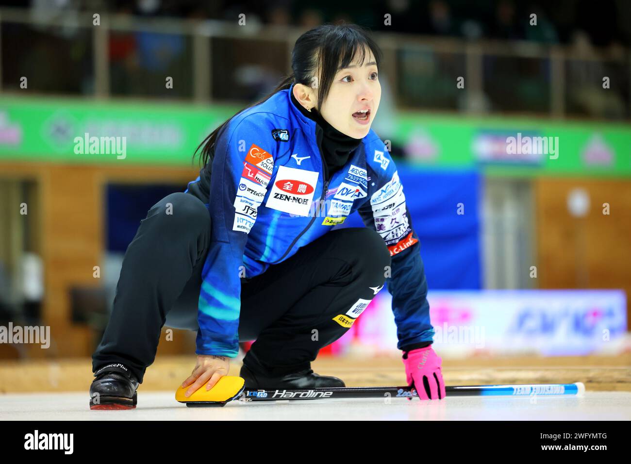 Satsuki Fujisawa (LOCOSOLARE), February 1, 2024 - Curling : The 41st ...