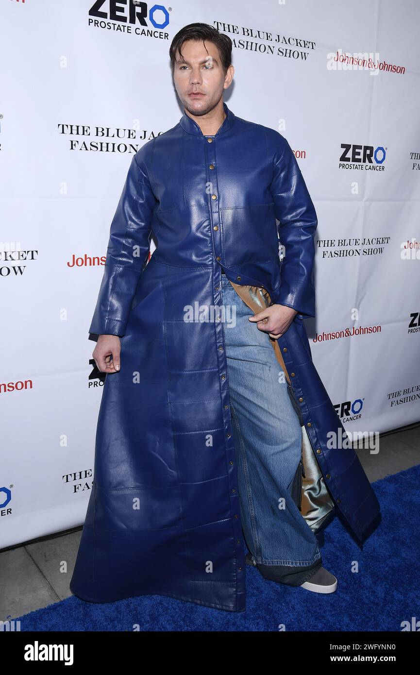 New York, USA. 01st Feb, 2024. Don Hood attends the 8th Annual Blue Jacket Fashion Show at ...