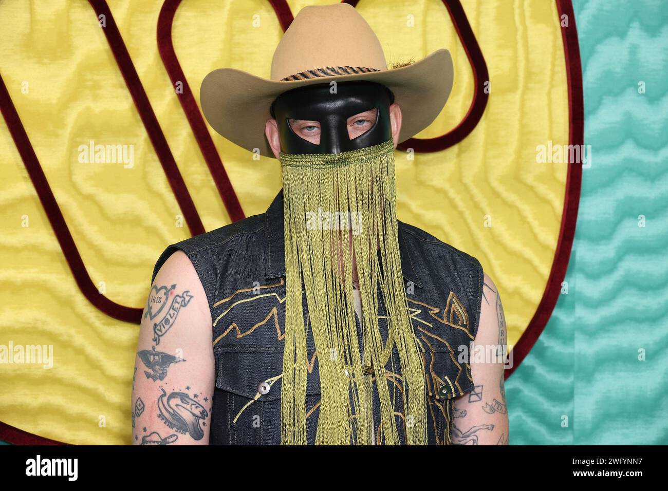 Orville Peck attends the 2024 Warner Music Group Pre-GRAMMY Party at ...