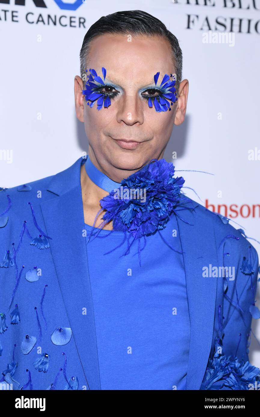 New York, USA. 01st Feb, 2024. James Aguiar attends the 8th Annual Blue ...