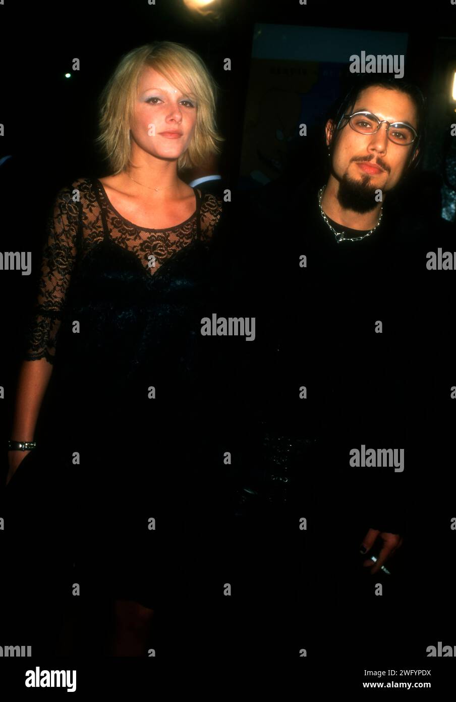 Los Angeles, California, USA 15th December 1996 Actress Monet Mazur and ...