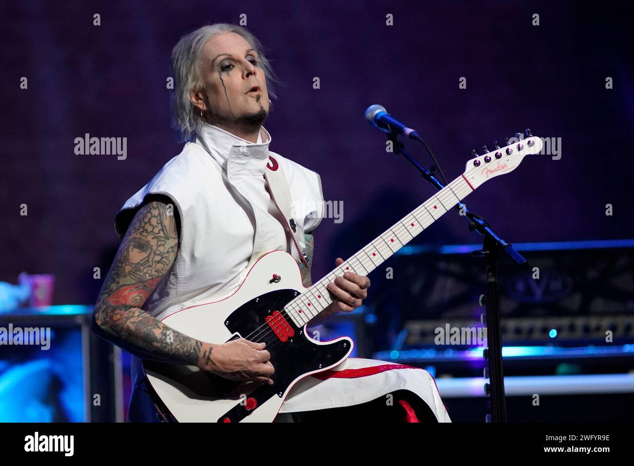 John 5 performs on Thursday, Feb. 1, 2024, at the Arcada Theatre in St ...