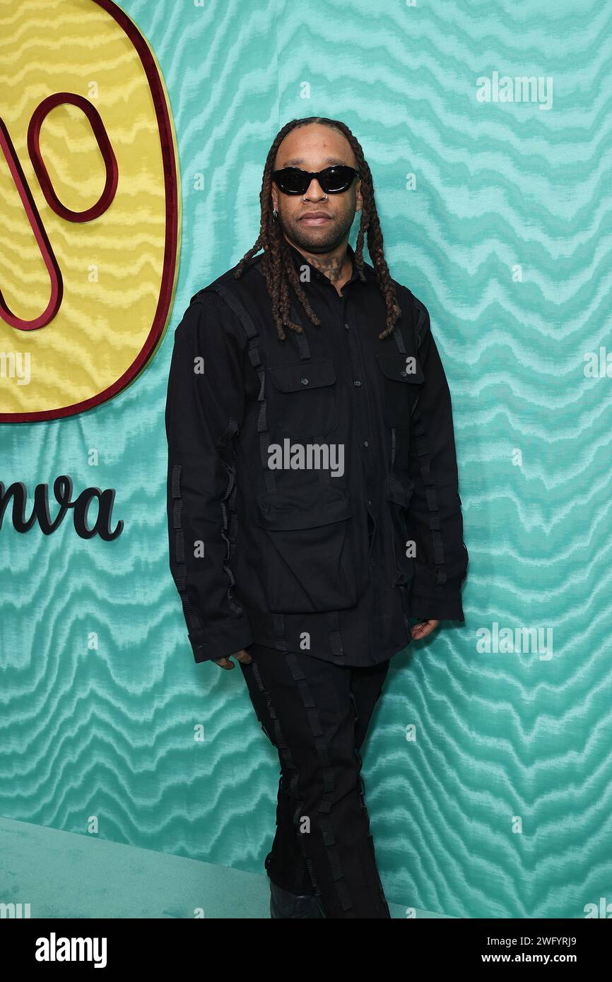 Los Angeles, USA. 01st Feb, 2024. Ty Dolla $ign attends the 2024 Warner ...