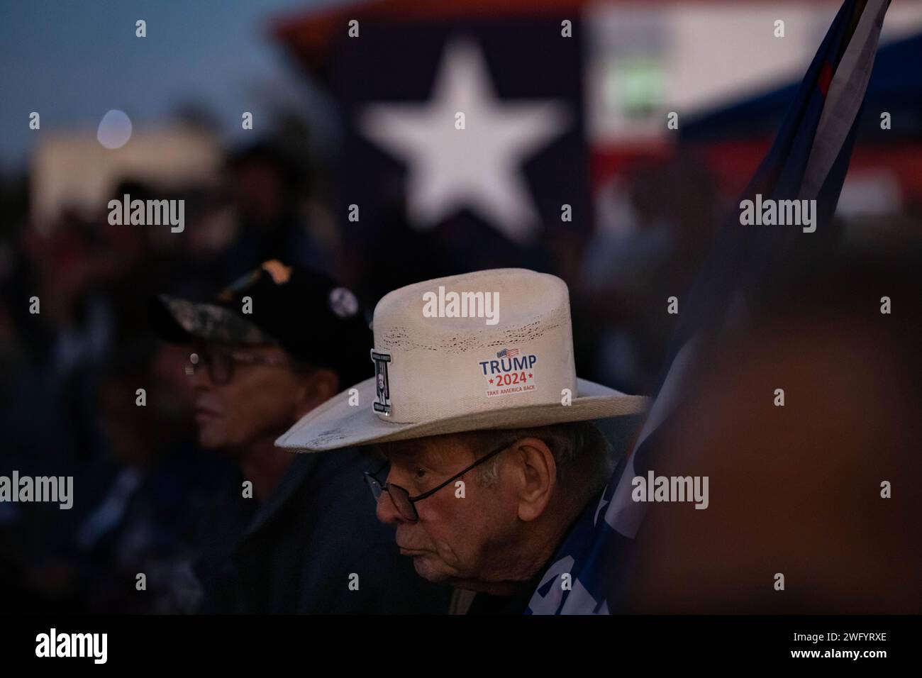 Trump 2024 hat hi-res stock photography and images - Alamy