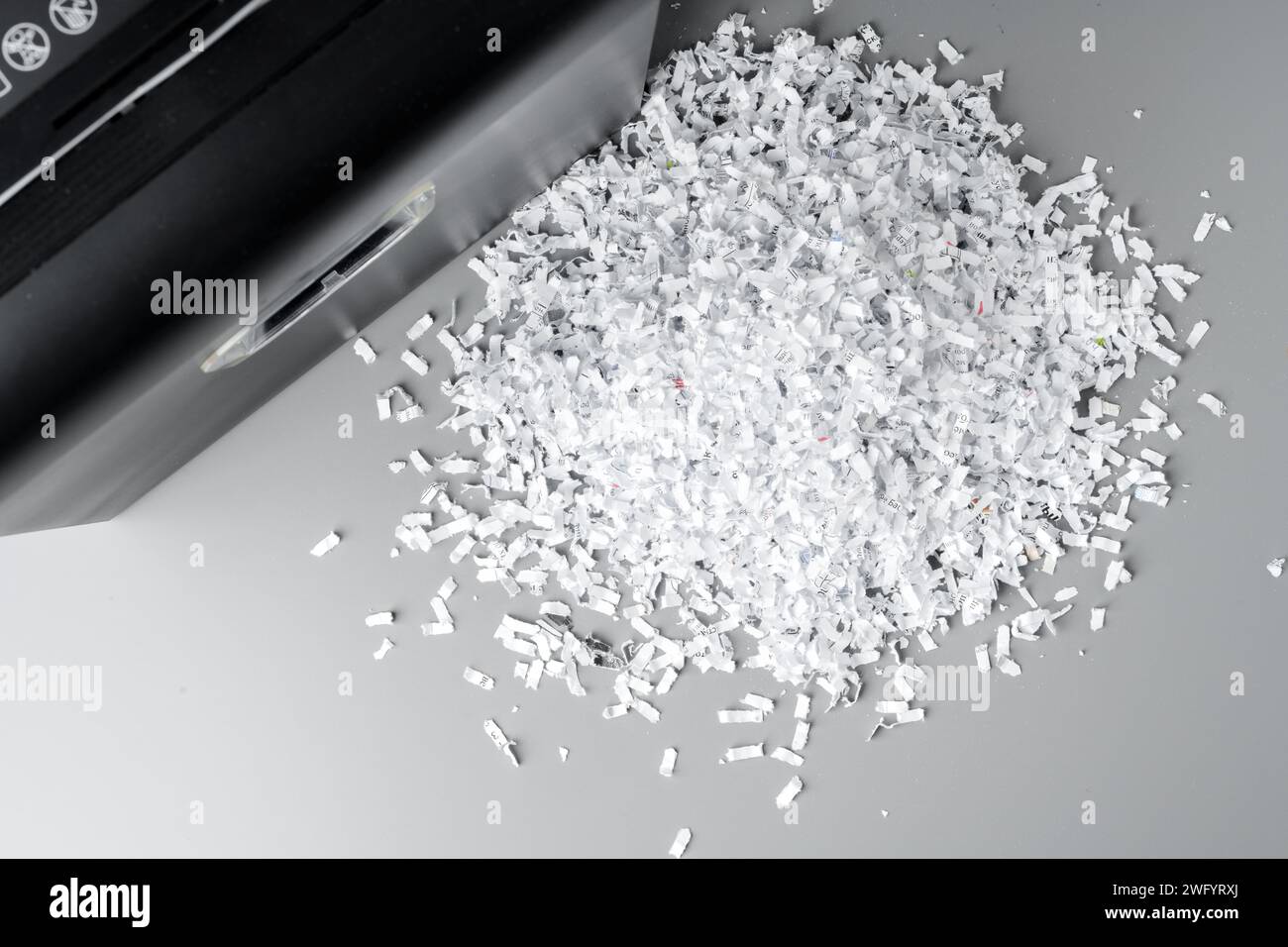 Paper cut into shreds hi-res stock photography and images - Alamy