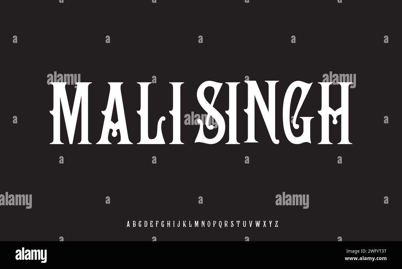 Classic typography elegant. Lettering minimal fashion designs. Alphabet ...