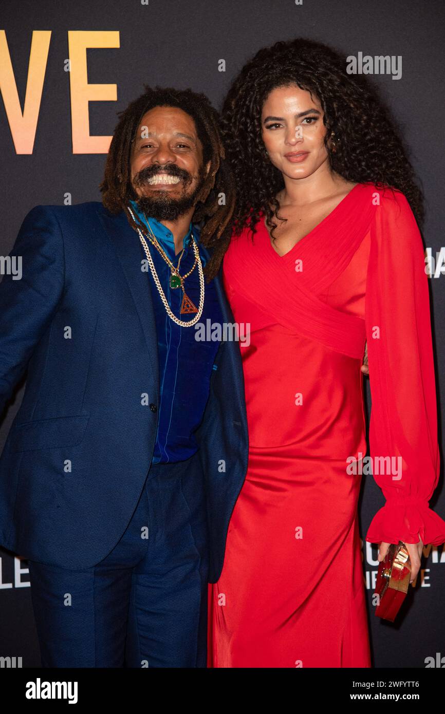 Rohan Marley and Maytee Martinez attending the Bob Marley One Love ...
