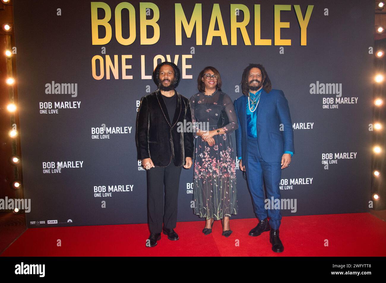 Ziggy Marley, Ambassador Symone Betton Nayo and Rohan Marley attending ...