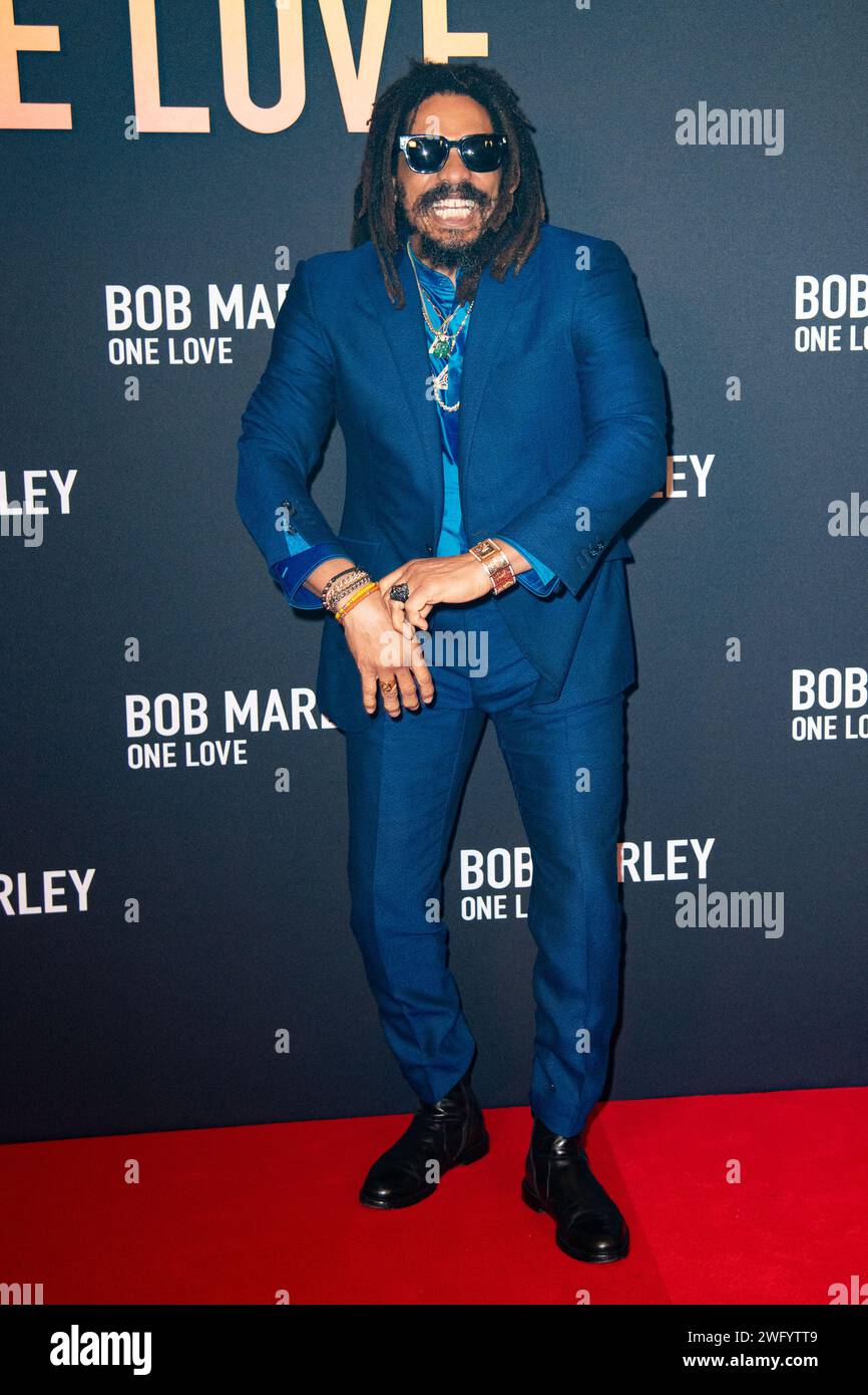 Rohan Marley attending the Bob Marley One Love Premiere at the Grand ...