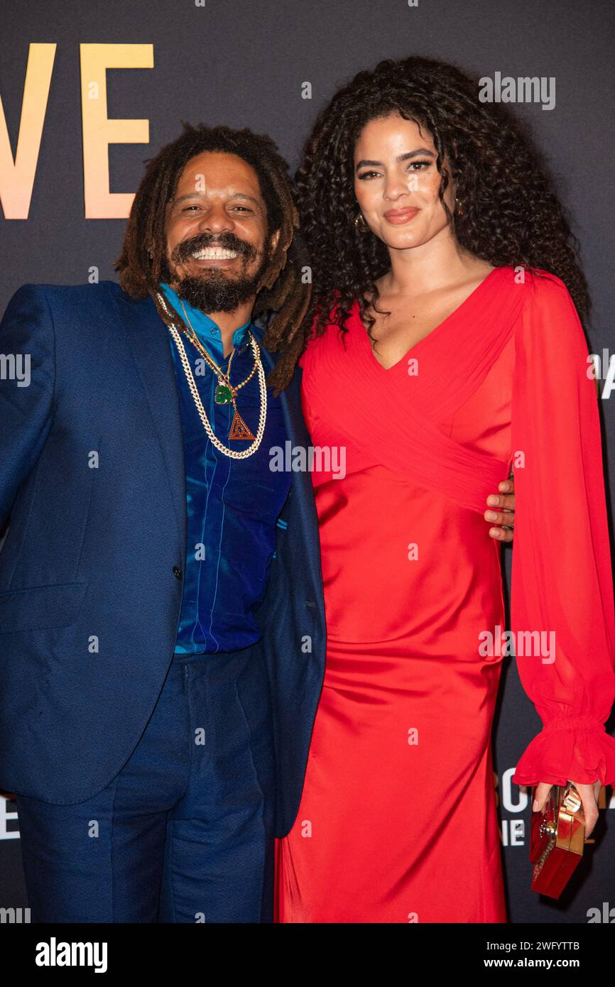 Rohan Marley and Maytee Martinez attending the Bob Marley One Love ...