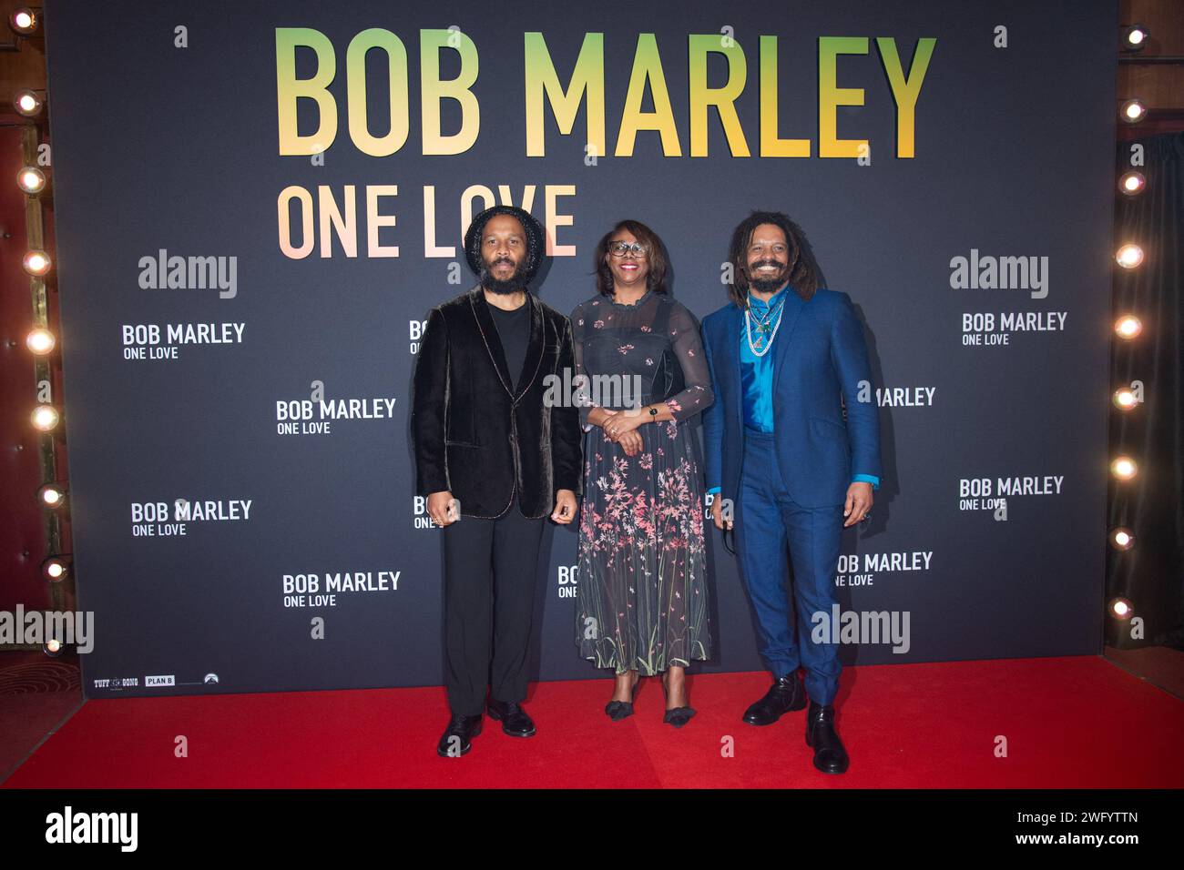 Ziggy Marley, Ambassador Symone Betton Nayo and Rohan Marley attending ...